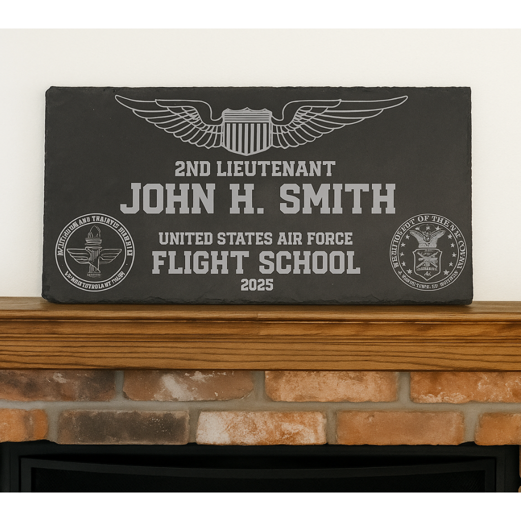 Custom Engraved Slate Plaque – Lund's Lasers LLC